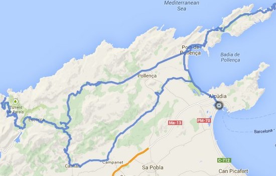 Routes Climb Cap de Formentor – Cycling Locations