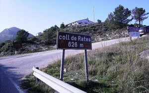 Coll de Rates (from Parcent) – Cat 2 / 6.5km / 5% – Cycling Locations